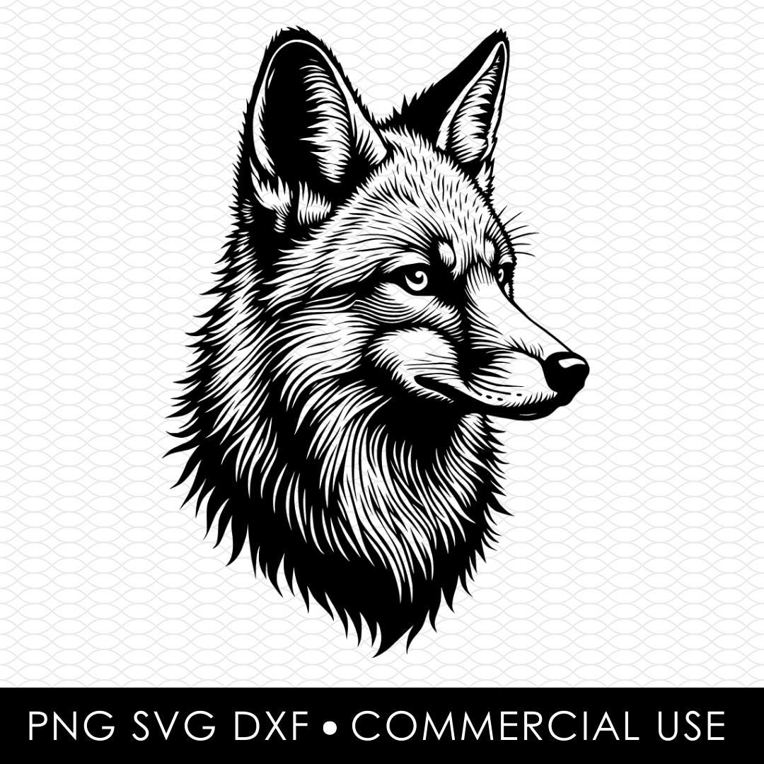 Fox Svg, Fox Png, Fox Dxf, Fox Cut File, Fox Sublimation Designs, Png ...