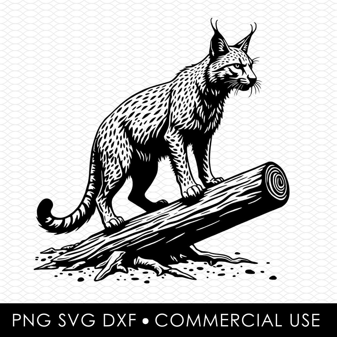 Bobcat Svg, Bobcat Png, Bobcat Cut File, Bobcat Dxf, Sublimation ...