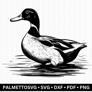 Duck Svg, Duck Dxf, Duck Cut File, Duck Png, Duck Clip Art, Cricut ...