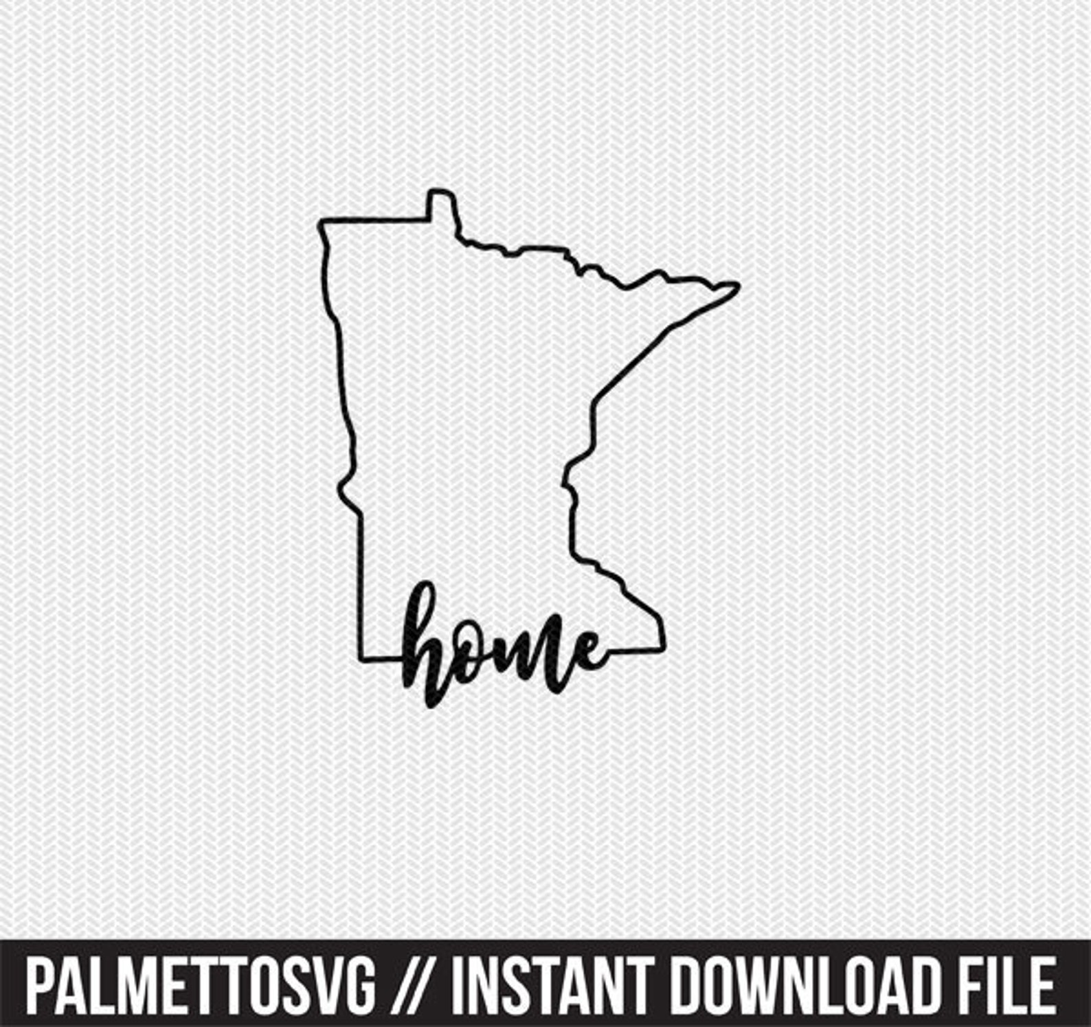 Minnesota Svg Minnesota Cut File Minnesota Clip Art - Etsy