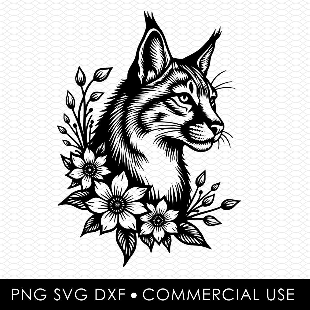 Bobcat Svg, Bobcat Png, Bobcat Cut File, Bobcat Dxf, Sublimation ...