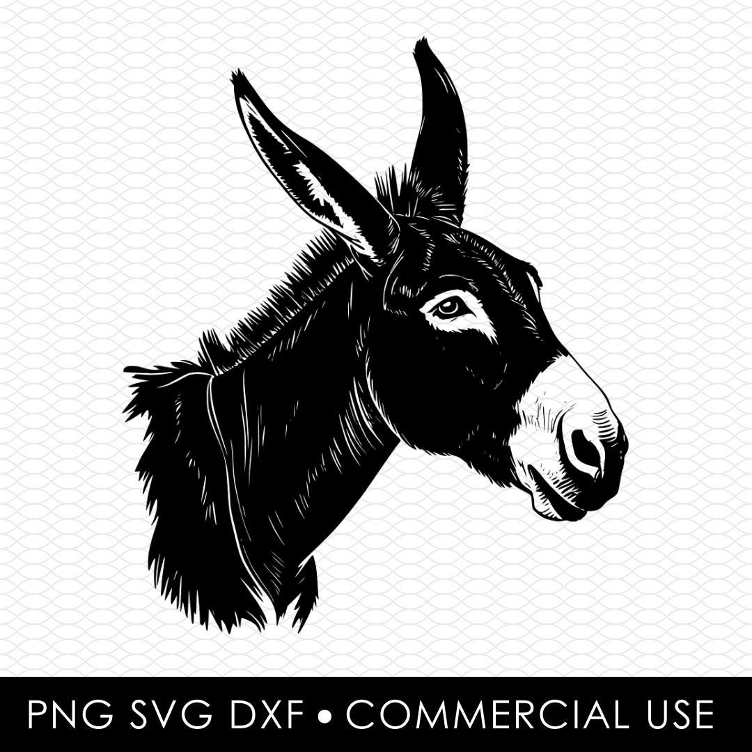 Esel svg png , Esel svg , Esel png , Sublimationsentwürfe, Png-Designs ...