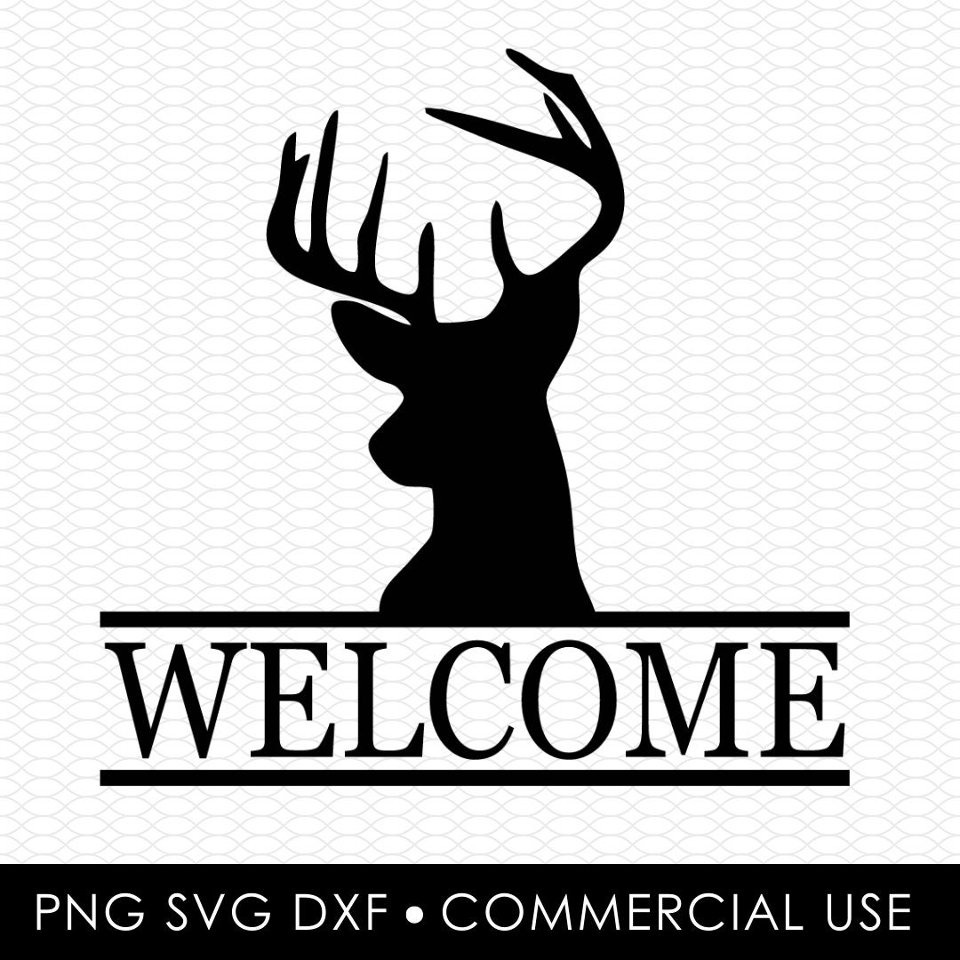 Welcome Svg, Deer Svg Png, Sublimation Designs, Png Designs, Svg ...