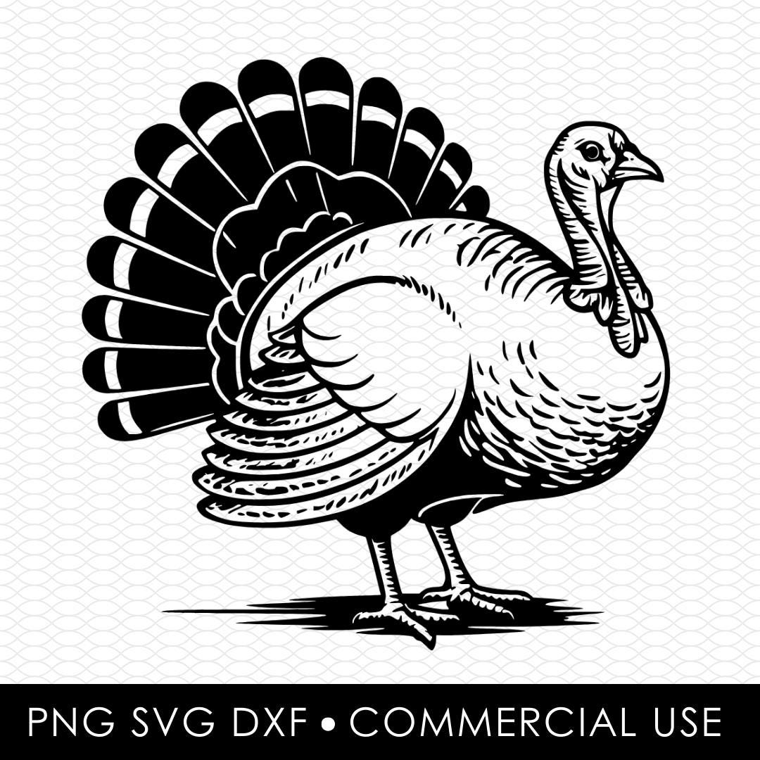 Turkey Svg, Turkey Png, Turkey Dxf File, Turkey Cut File, Svg Files for ...