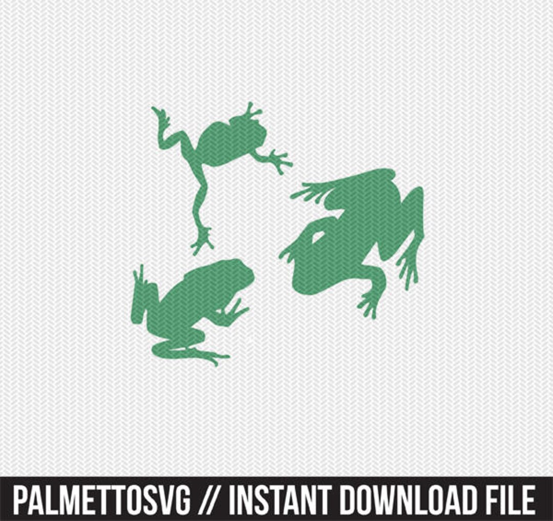 Tree Frogs Svg Frog Clip Art Frog Cut File Dxf File Svg - Etsy