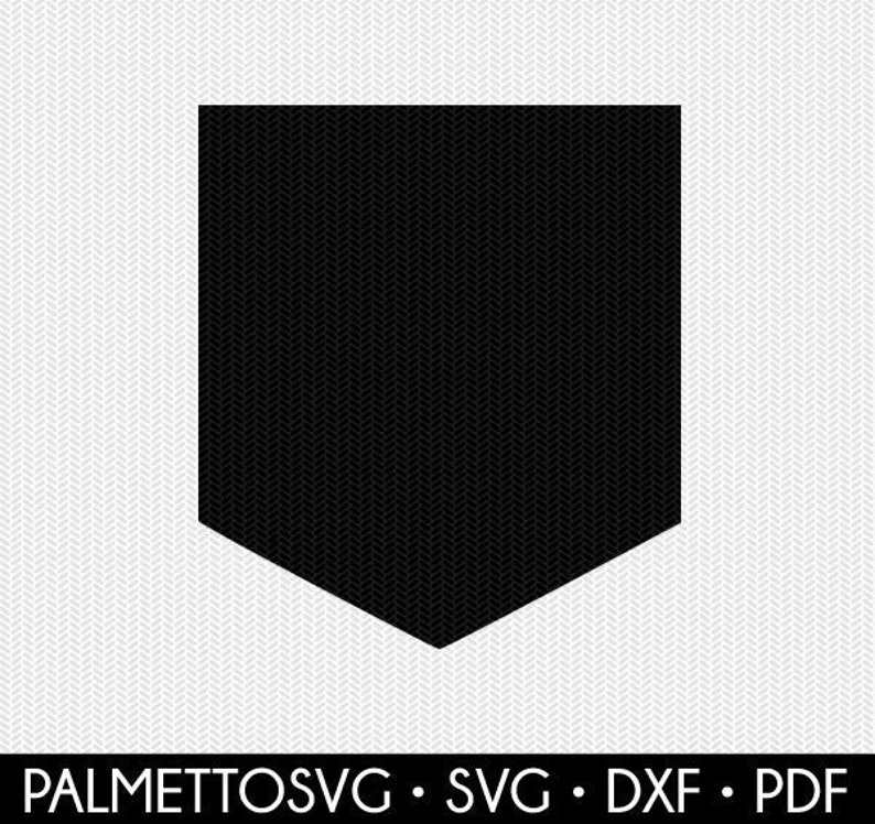 Pocket Svg Dxf File Svg Files for Cricut Clip Art Commercial - Etsy