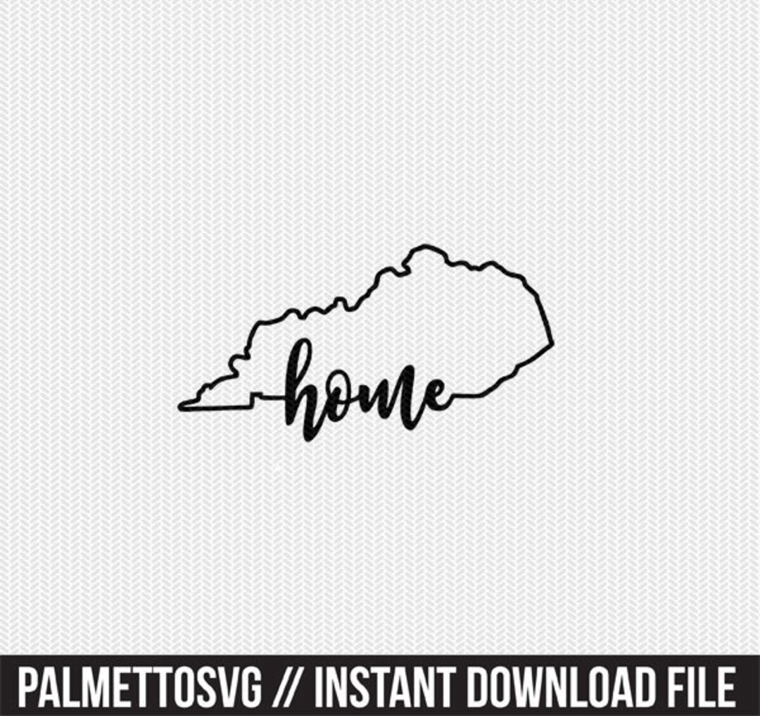 Kentucky Svg, Kentucky Cut File, Kentucky Dxf File, Svg Files for ...