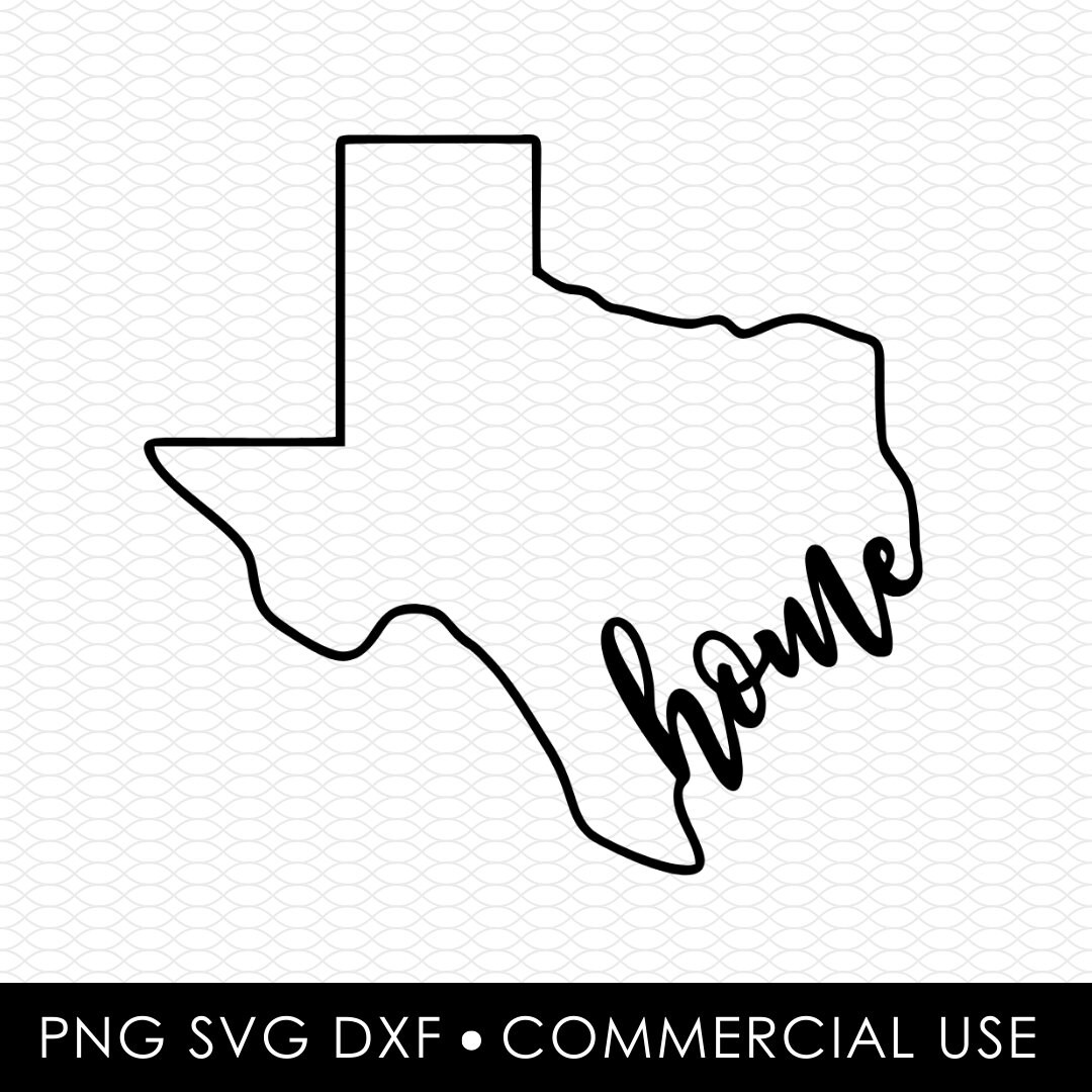 Texas svg, arquivo texas dxf, arquivo de corte texas, clip art texas ...