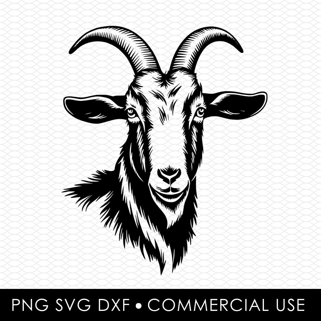 Goat Svg Png, Goat Svg, Goat Png, Goat Dxf, Goat Cut File, Sublimation ...