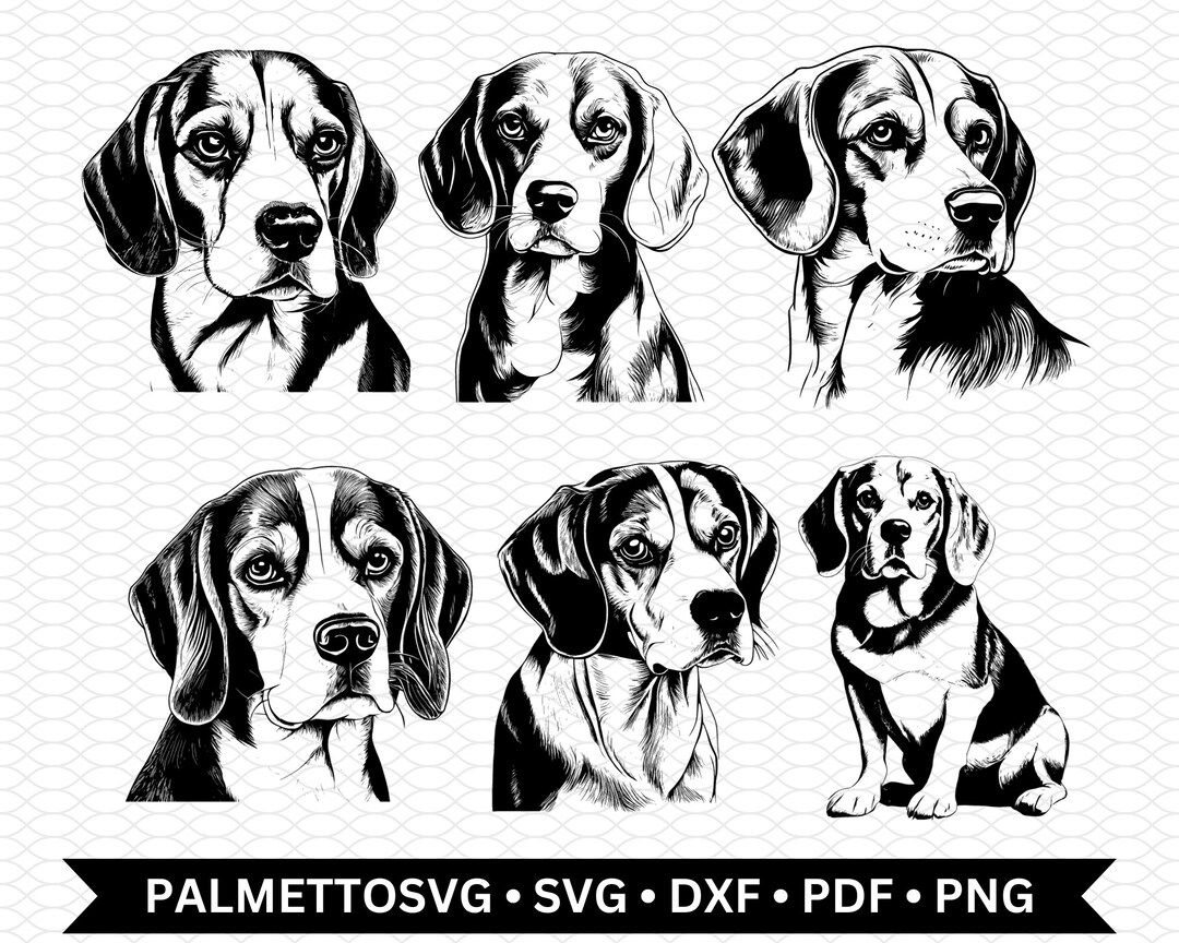 20 Beagle Svg Bundle, Beagle Dxf File, Beagle Cut File, Hunting Dog Svg ...