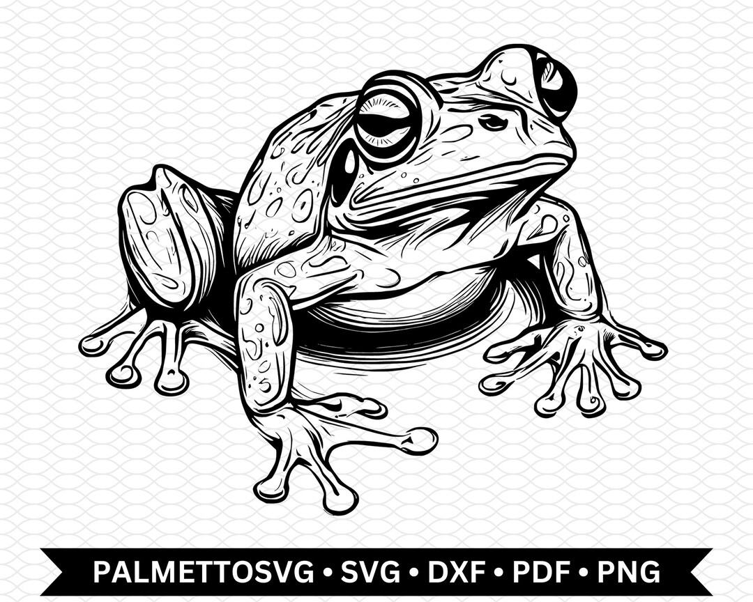 Frog Svg, Frog Dxf File, Frog Cut File, Frog Png, Frog Clip Art, Cricut ...