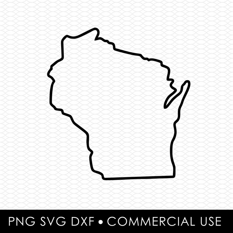 Wisconsin Svg - Etsy