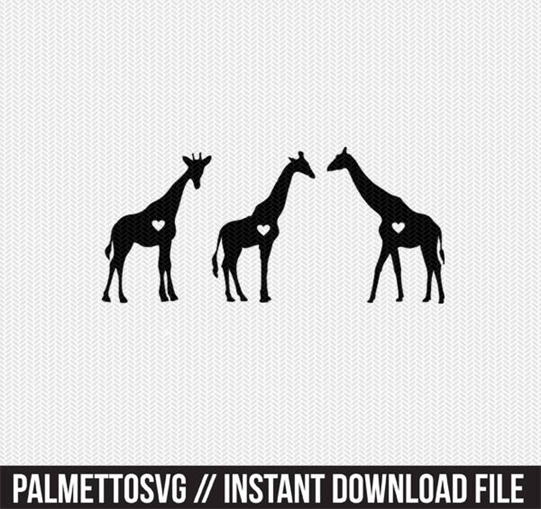 Giraffe Svg, Giraffe Dxf File, Giraffe Cut File, Giraffe Svg File ...