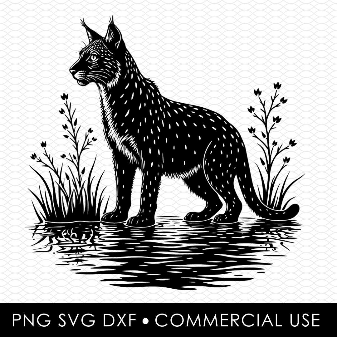 Bobcat Svg, Bobcat Png, Bobcat Cut File, Bobcat Dxf, Sublimation ...