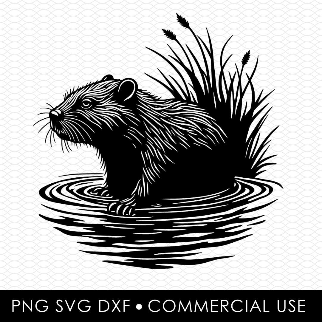 Beaver Svg, Beaver Png, Beaver Dxf, Beaver Png Design, Sublimation ...