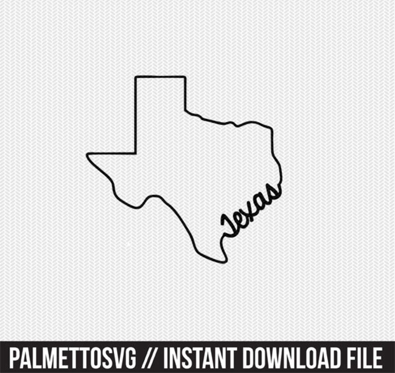 Texas Svg Dxf File Svg Files for Cricut Cut File Downloads - Etsy