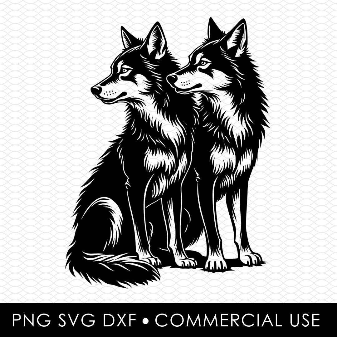 Wolf Svg, Wolf Png, Wolf Dxf, Wolf Cut File, Wolf Png Design, Wolf Dxf ...