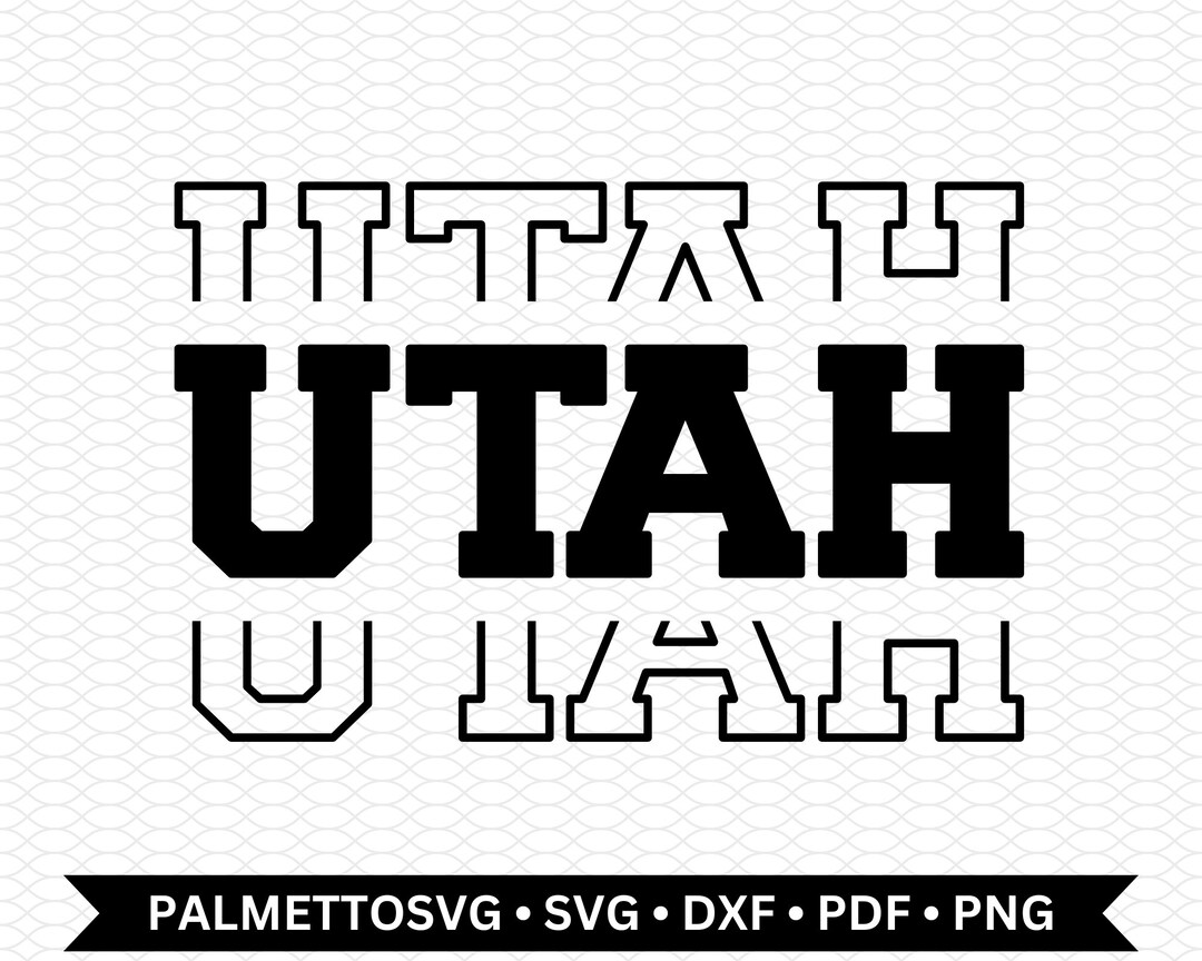 Utah Svg Png, Sublimation Designs, Png Designs, Svg Designs, Laser Cut ...