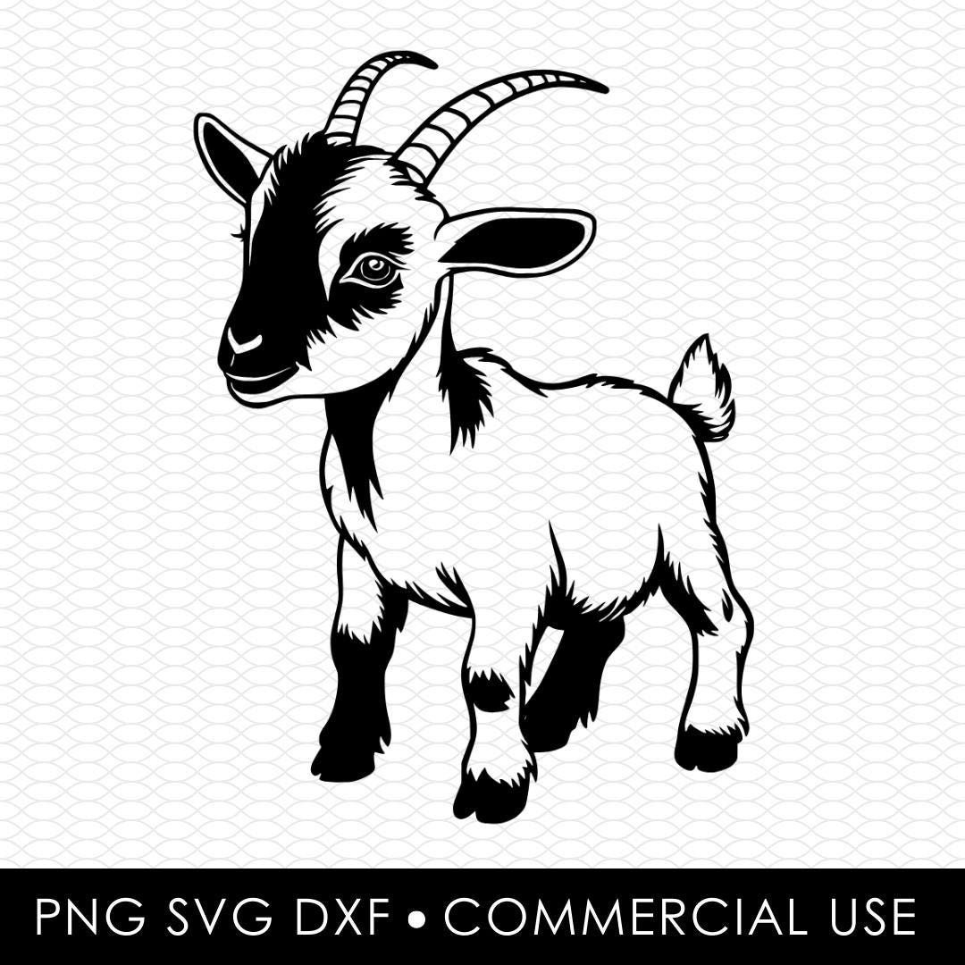 Goat Svg Png, Goat Svg, Goat Png, Goat Dxf, Goat Cut File, Sublimation ...
