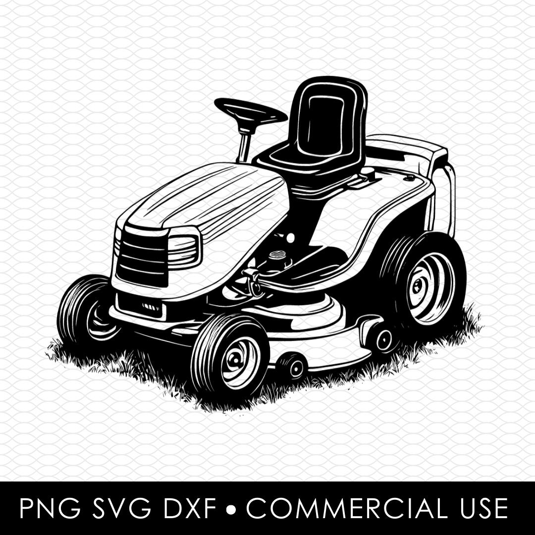 Lawn Mower Svg, Lawn Mower Png, Sublimation Designs, Png Designs, Svg ...