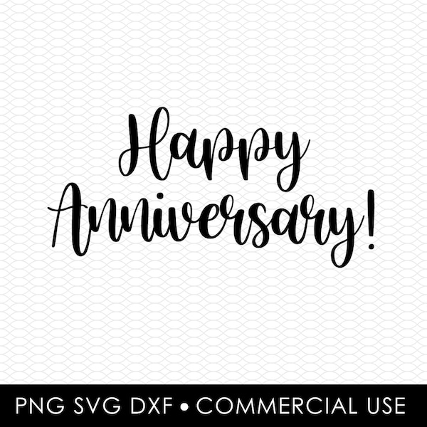Anniversary Svg - Etsy