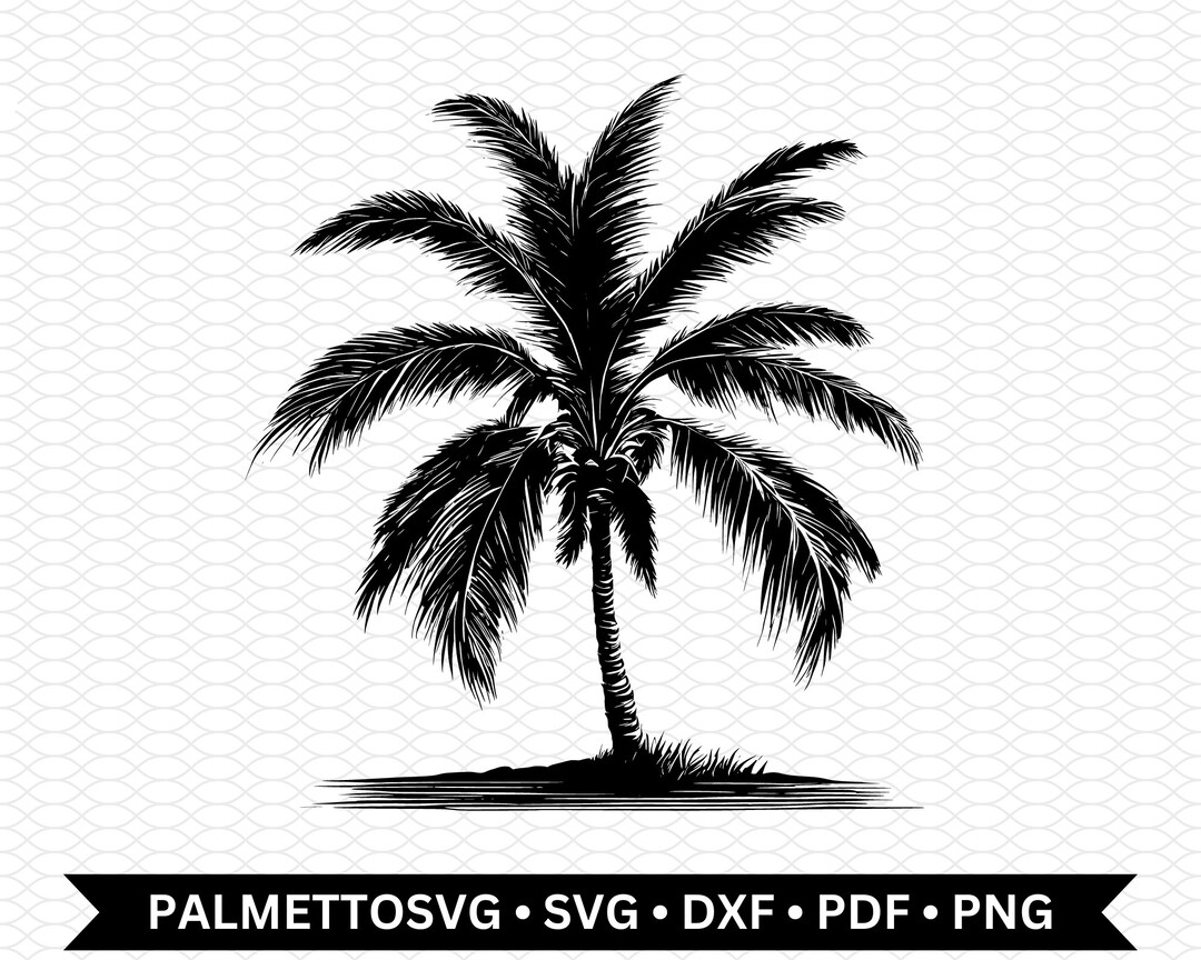 Palm Tree Svg, Palm Tree Clipart, Palm Tree Png, Palm Tree Cut File ...