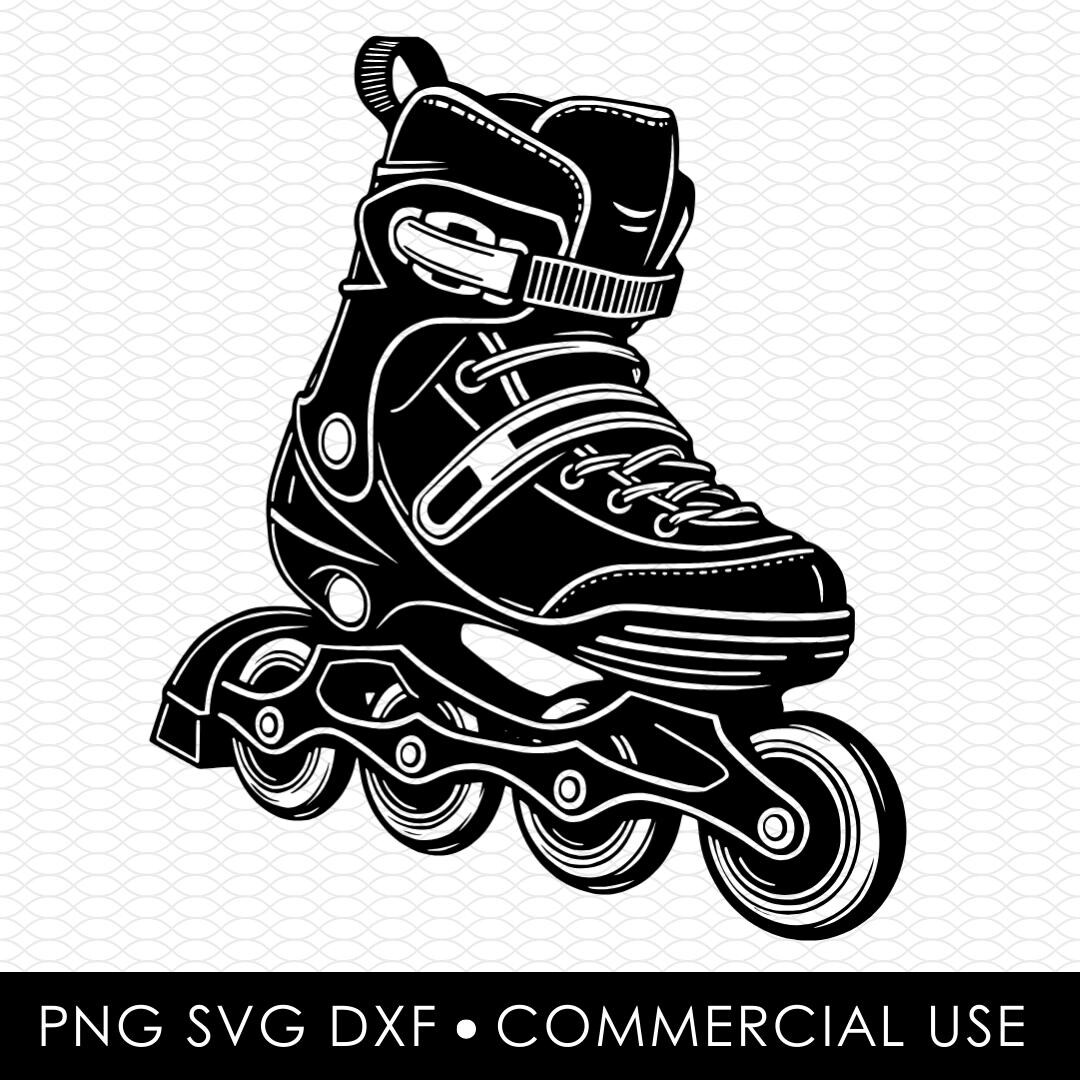 Roller Blades Svg, Roller Blades Png, Roller Skates Svg, Skates Png ...
