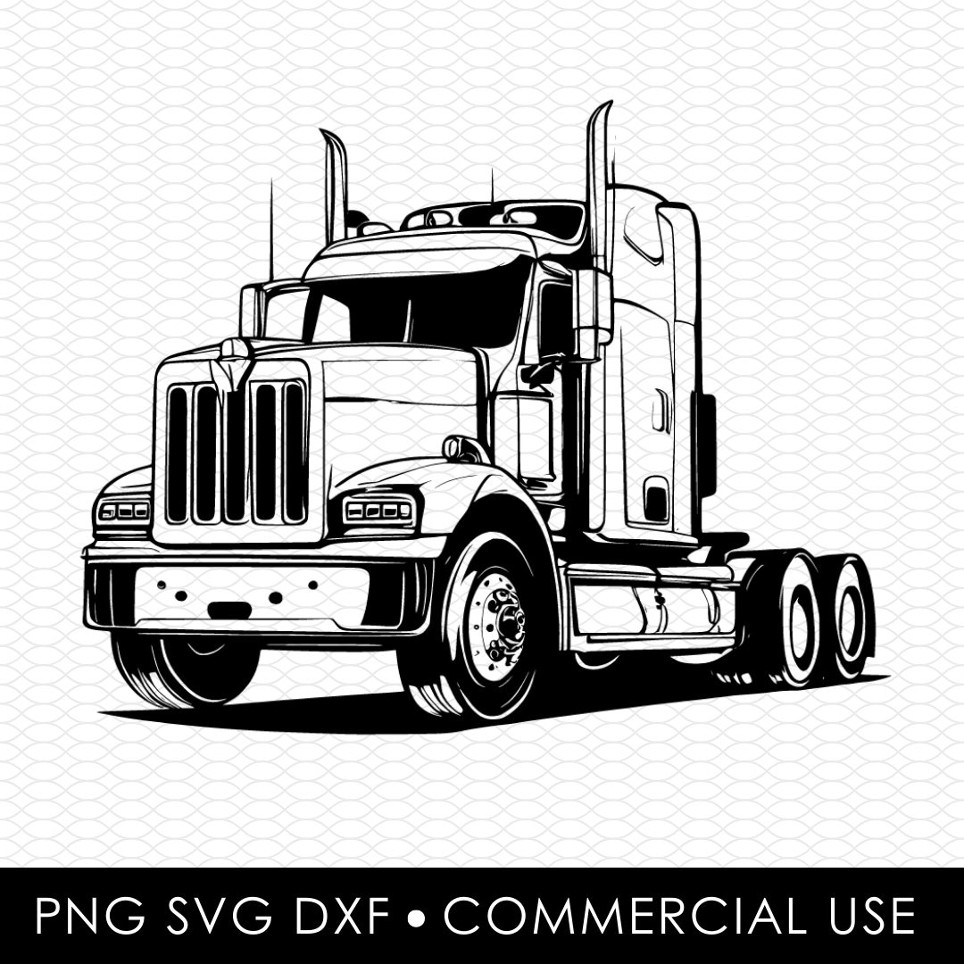 18 Wheeler Svg, 18 Wheeler Png, Sublimation Designs, Png Designs, Svg ...