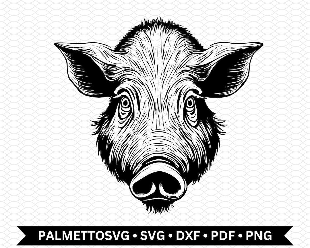 Boar Svg, Boar Dxf, Boar Cut File, Boar Clip Art, Boar Png, Svg Files ...