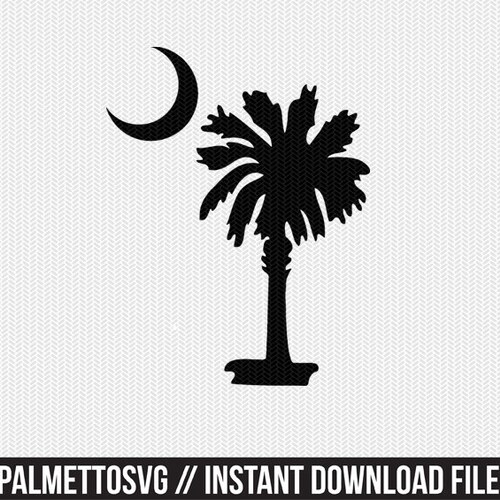 South Carolina Palm Tree SVG & PNG - Etsy