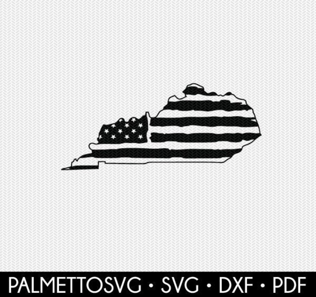 Kentucky Svg, American Flag Svg, Kentucky Svg, Kentucky Clip Art ...
