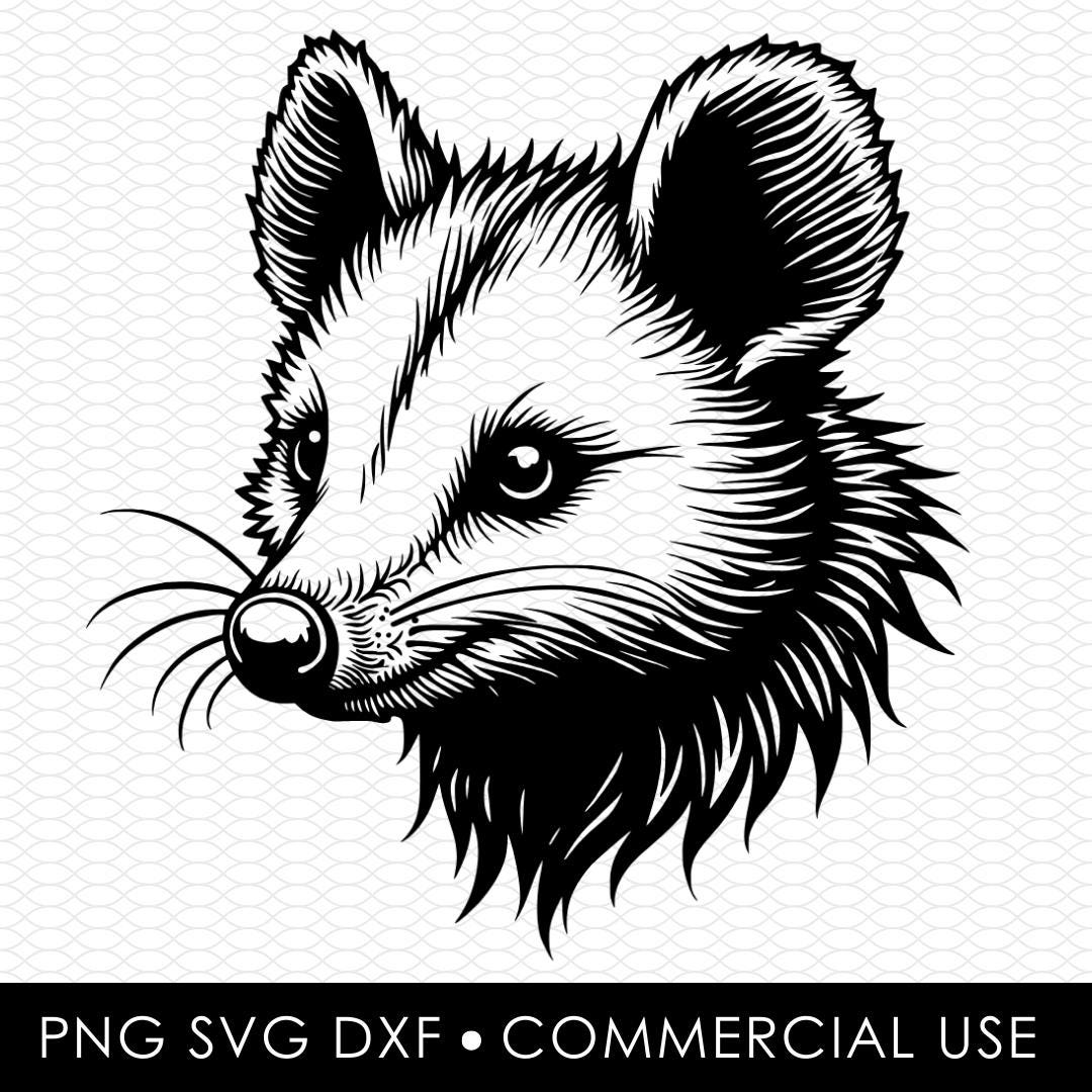 Possum Svg, Possum Png, Possum Dxf, Possum Cut File, Sublimation ...