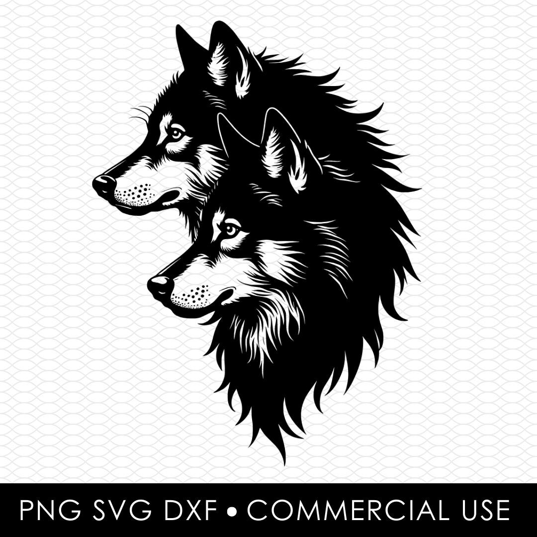 Wolf Svg, Wolf Png, Wolf Dxf, Wolf Cut File, Wolf Png Design, Wolf Dxf ...