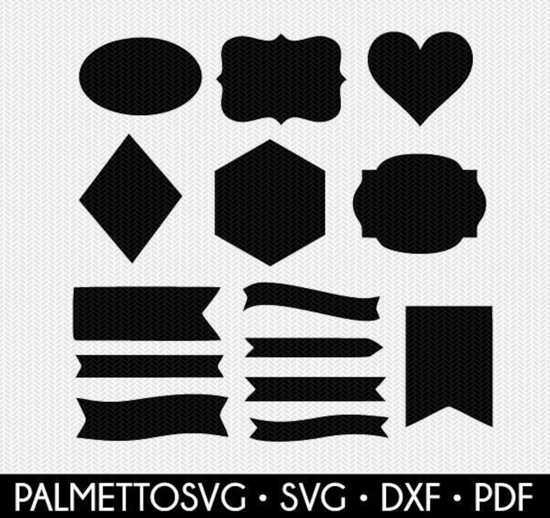 Shapes Svg, Gift Tag Svg, Gift Tag Dxf, Gift Tag Cut File, Svg Files ...