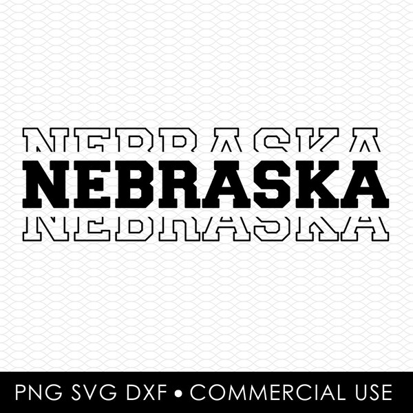 Svg Nebraska - Etsy