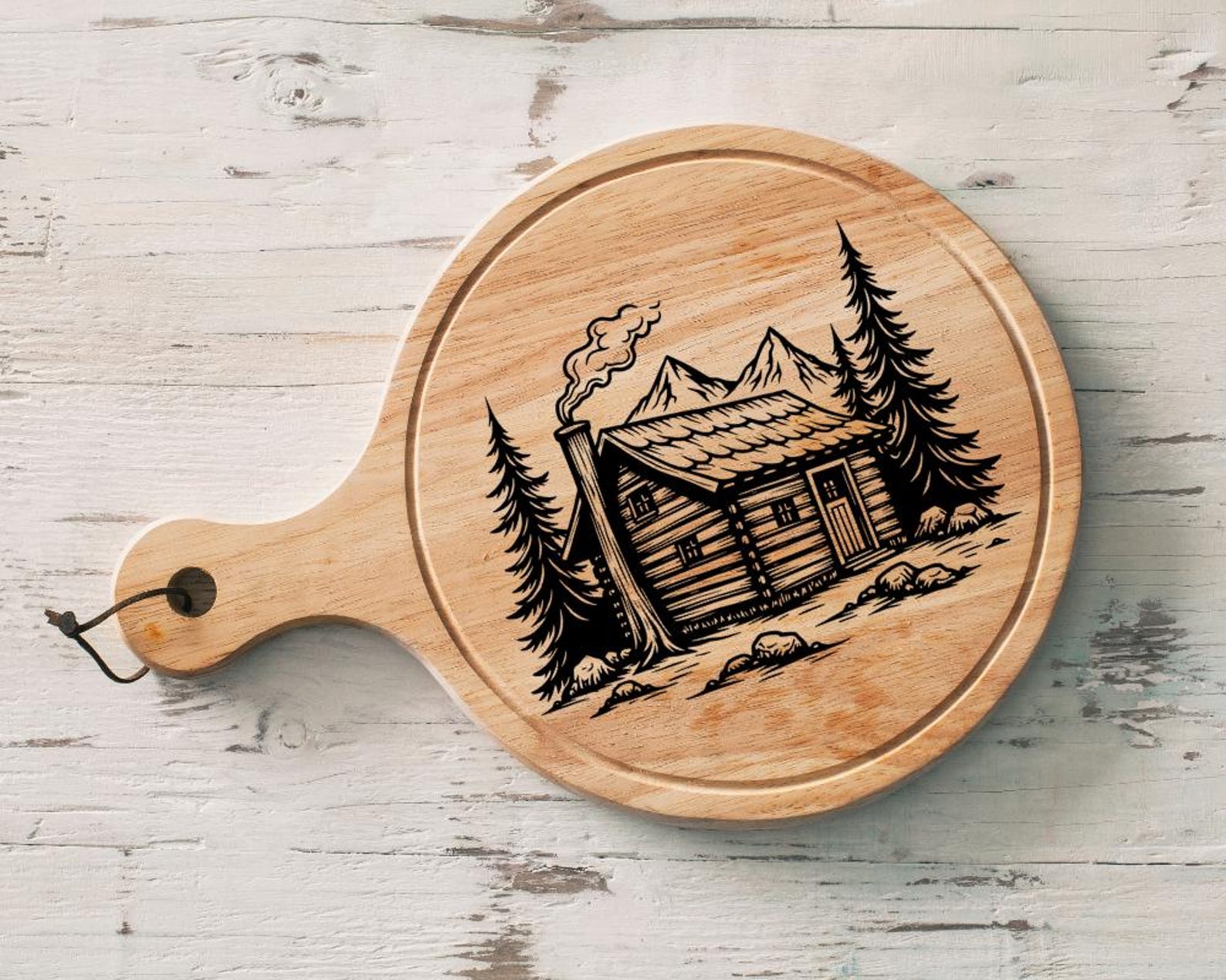 Cabin Svg Dxf Png, Laser Cut File, Sublimation Design, Svg Cut File ...