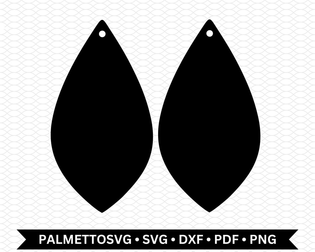 Earring Template Svg, Earring Svg, Earring Dxf, Earring Cut File, Svg ...