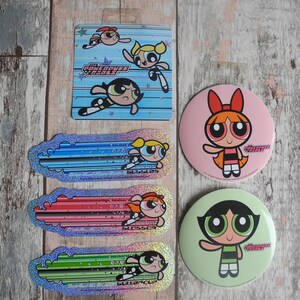Powerpuff Girls Stickers - Etsy