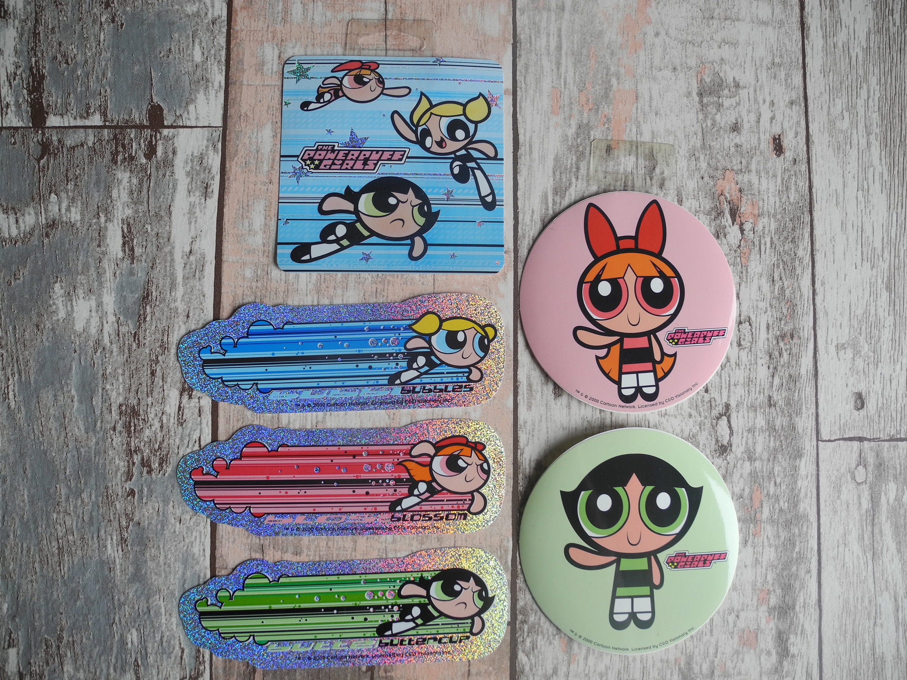 Powerpuff Girls Stickers - Etsy