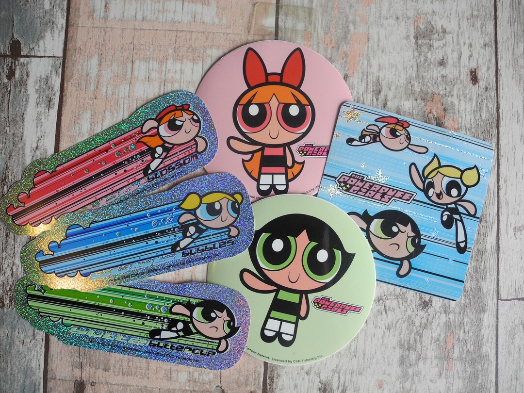 Powerpuff Girls Stickers - Etsy