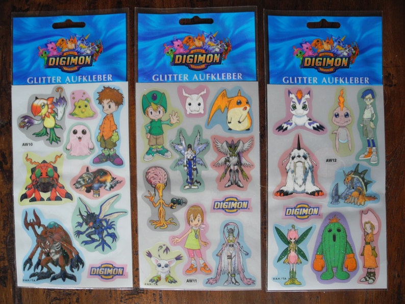 Digimon stickers | Etsy