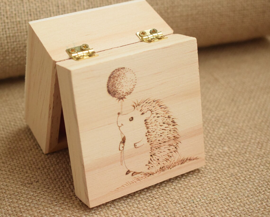 Needle box / pincushion box pin cushion for needles/ needle | Etsy