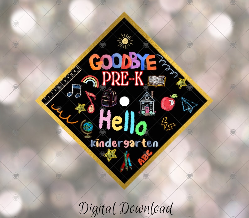 Graduation Cap Topper Design - PNG Digital Download - Etsy