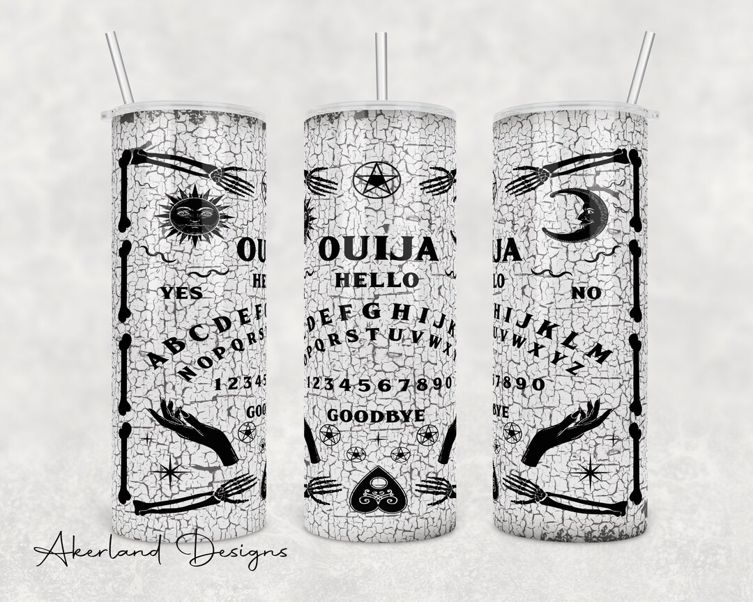 Spirit Board Design 20 Oz Sublimation Tumbler Design PNG Digital ...