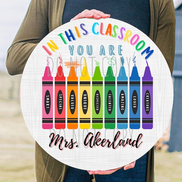 Classroom Door Signs - Etsy