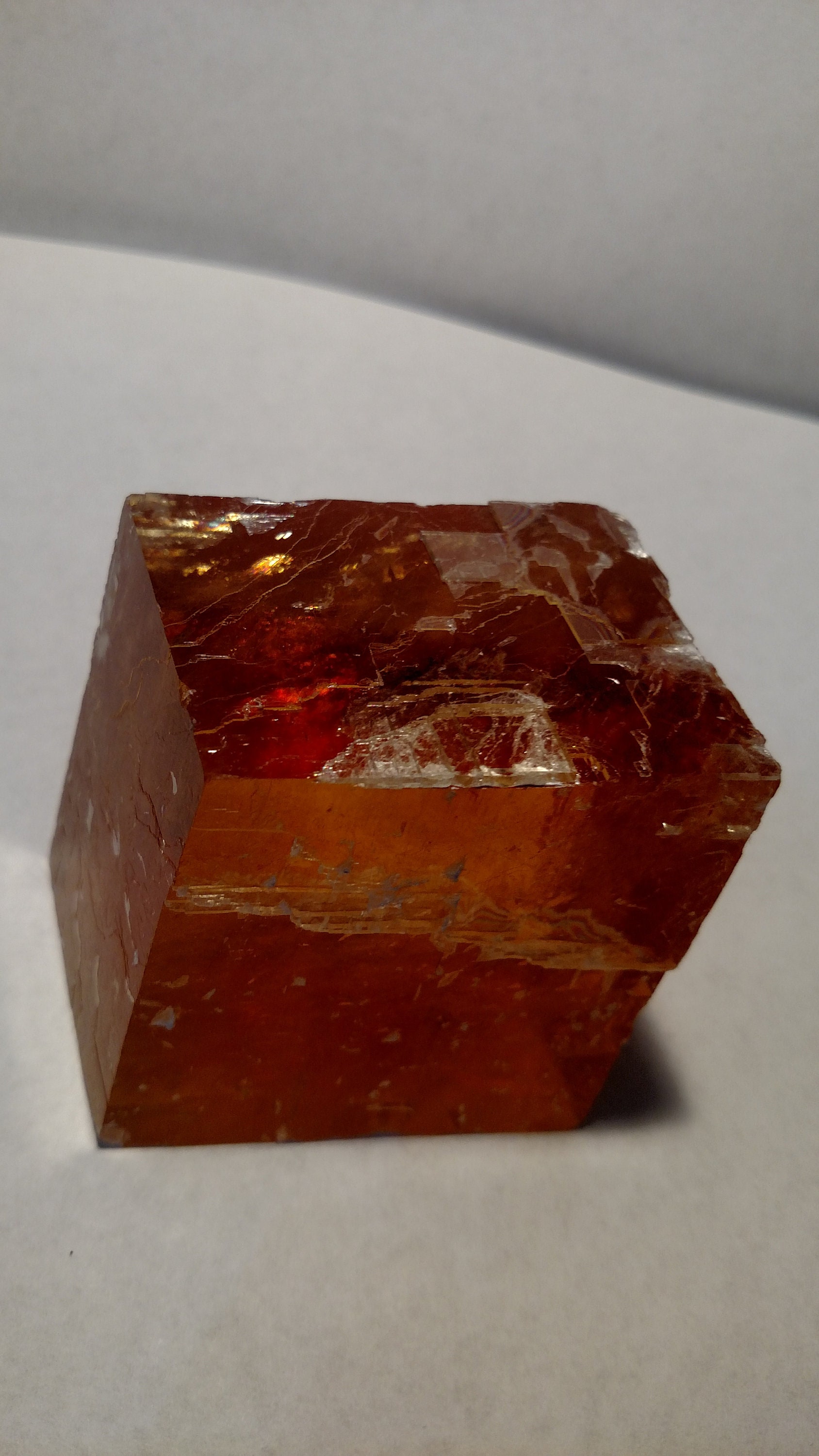 Honey Calcite Cube Calcite Cube Crystal Honey Colored - Etsy