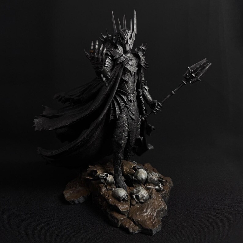 The Dark Lord Sauron Hand Painted High Quality Art Figure Statue ...