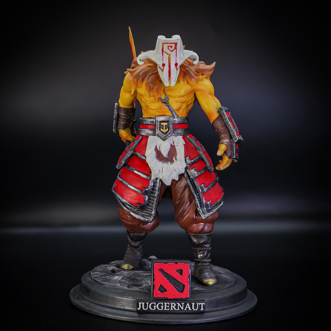 Juggernaut Dota 2 Hand Painted High Quality Art Figure Statue Figurines ...