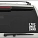 Live Love Bark Vinyl Dog Vinyl Decal Car Vinyl Pet - Etsy