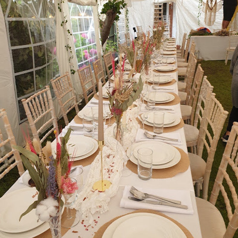 Burlap Table Setting - Etsy